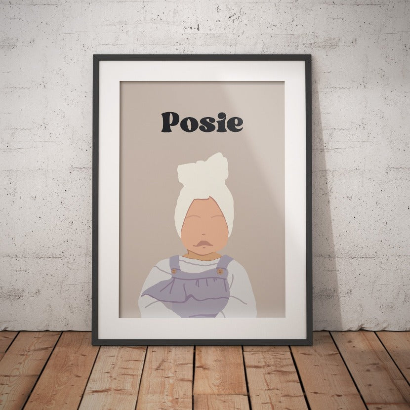 Personalized Faceless Portrait – Your Lovely Thing